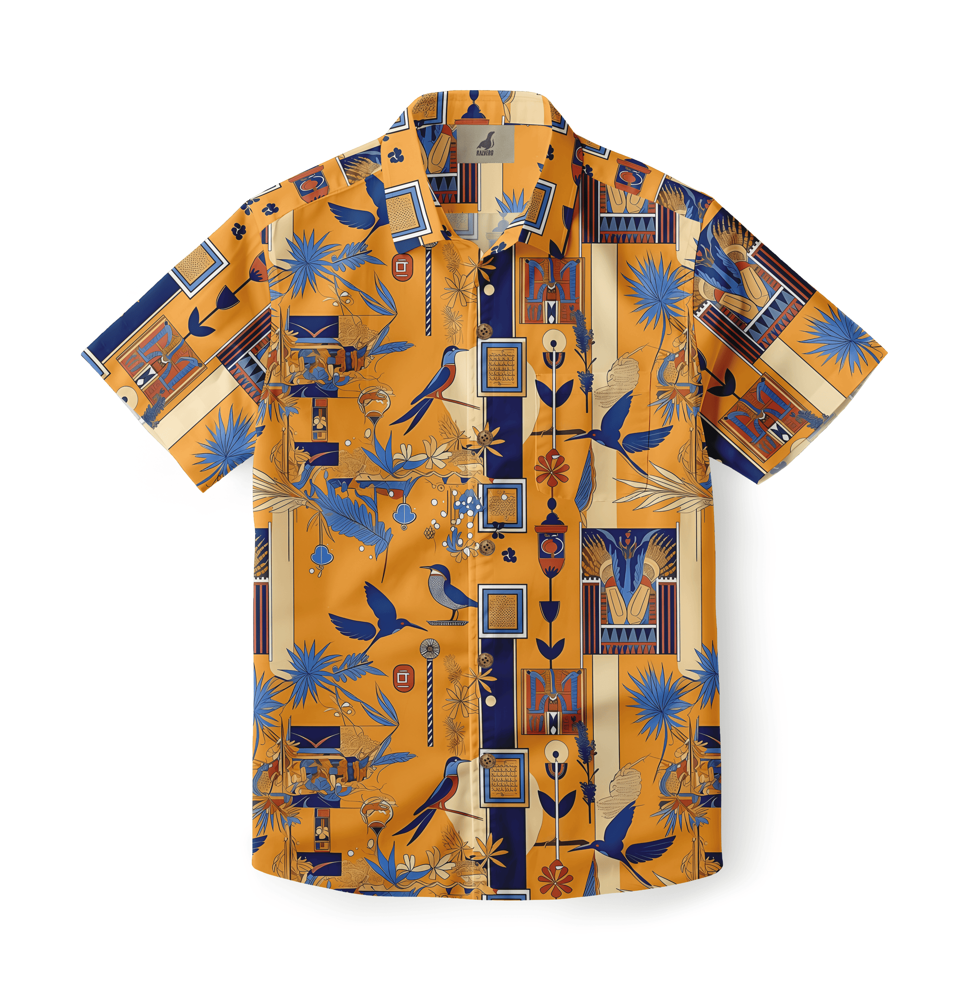 Egyptian SplendorHawaiian Aloha Shirt - Kalvero – KALVERO